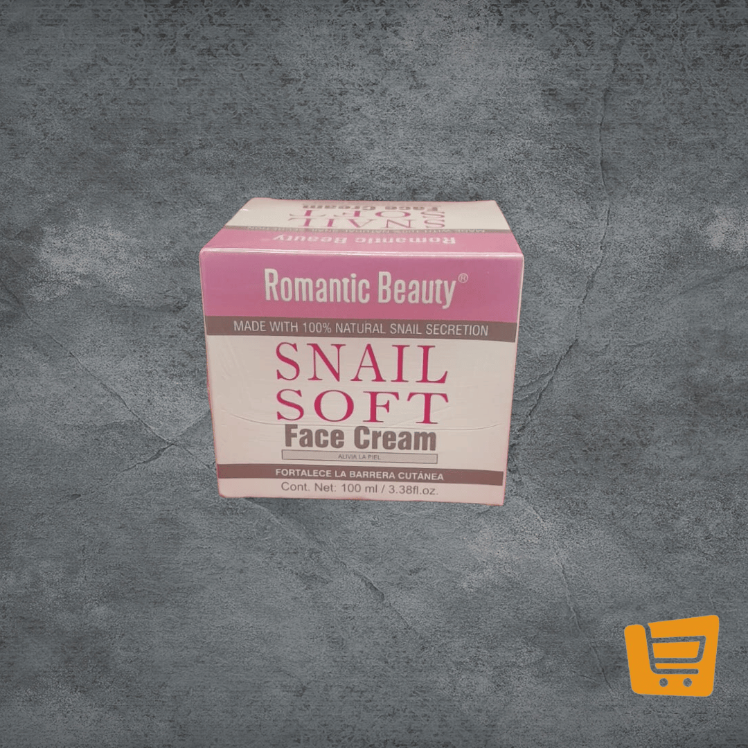 CREMA FACIAL SUAVE DE CARACOL